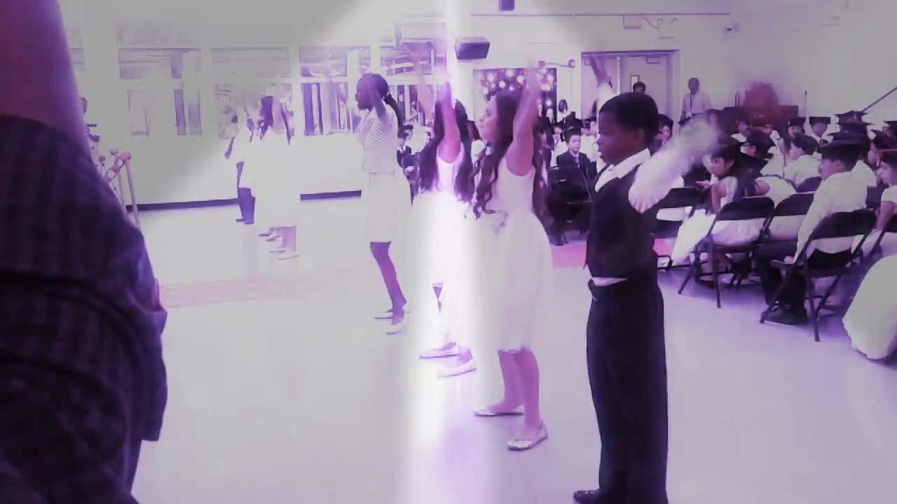 5th grade school graduation dance - YouTube