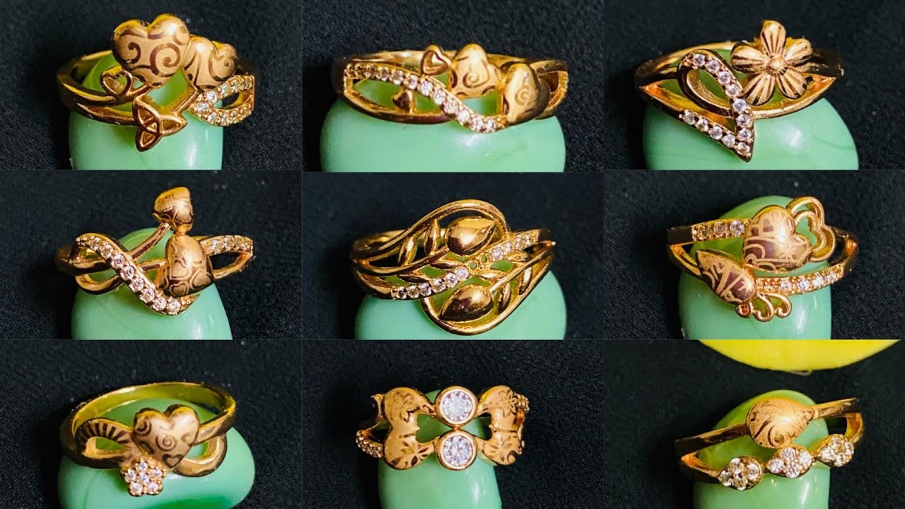 New Gold Model Rings All New Models Awesome Collections Available - YouTube