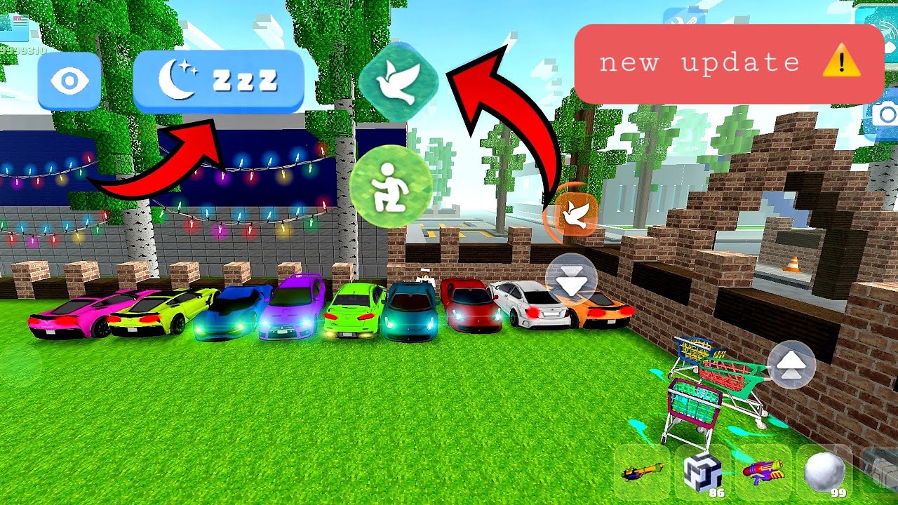 New update arrived in party craft 😍|flying options - YouTube