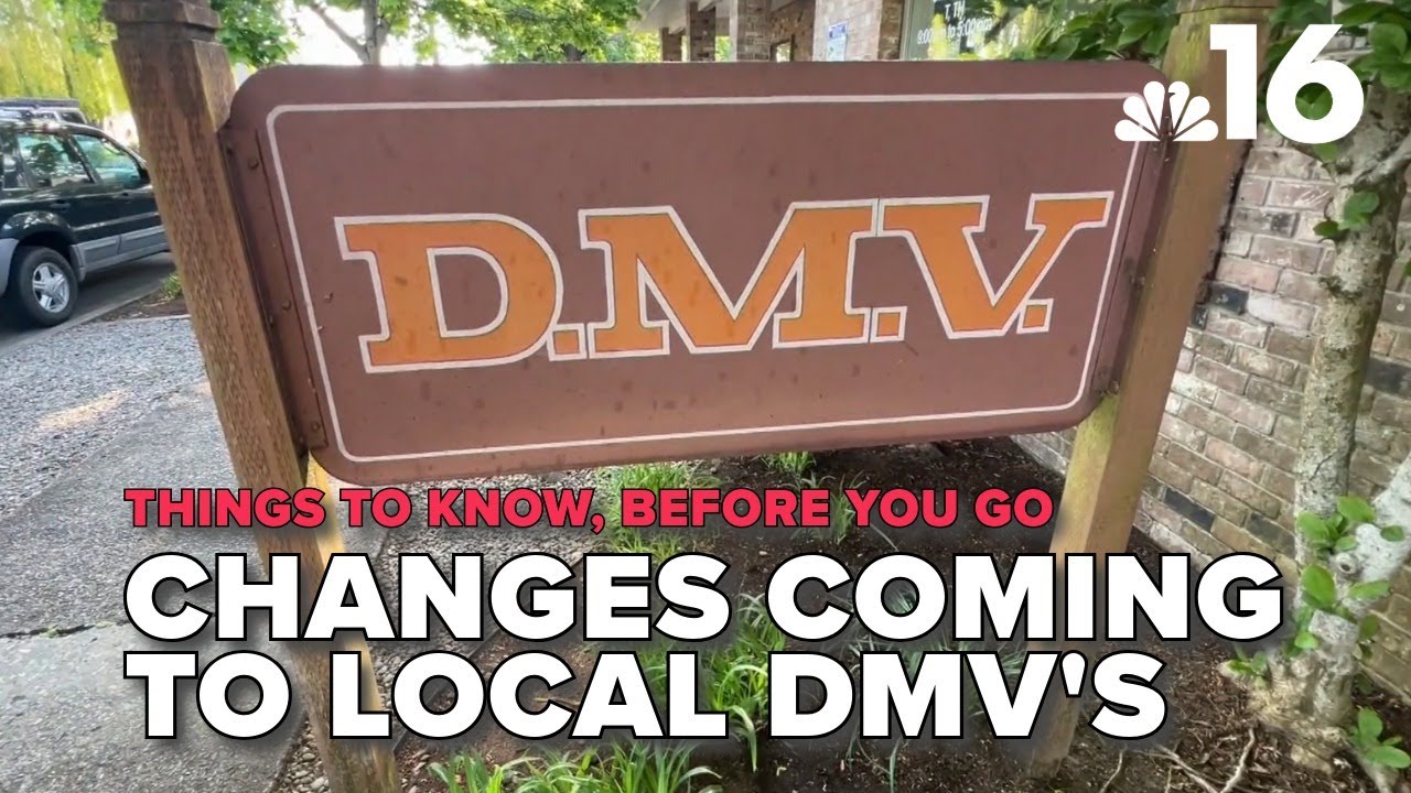 Things to know before you go: Changes coming to local DMV's - YouTube