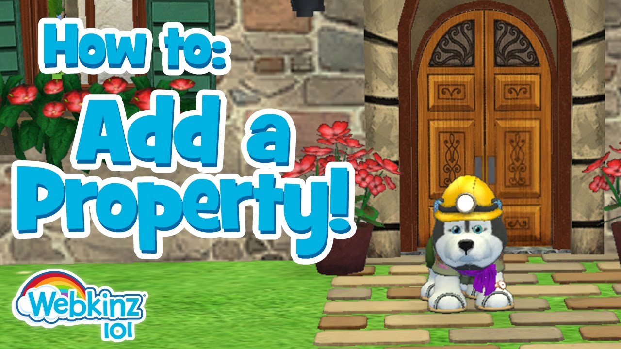 Webkinz Next: How to Add Properties! - YouTube