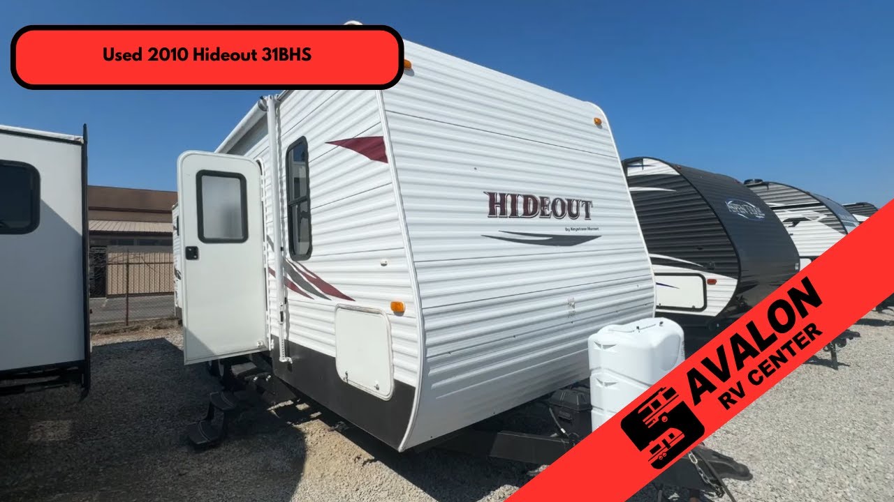 USED 2010 Keystone Hideout 31BHS Travel Trailer Walk Through - North ...