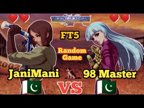 Kof 2002 - JaniMani 🇵🇰 vs 98 Master 🇵🇰 FT5 - YouTube