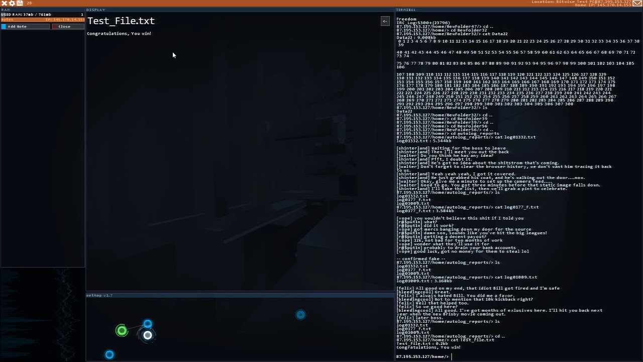 Let's Play Hacknet Part 1 | Just Like in Hollywood - YouTube