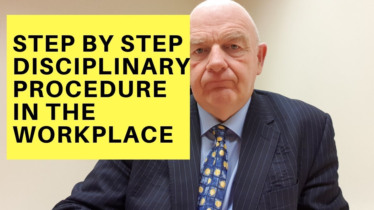 A Step by Step Disciplinary Procedure in the Irish Workplace - YouTube