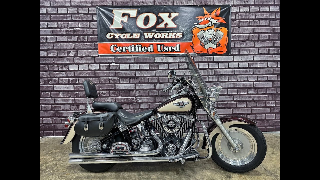 14239 1998 FLSTF Fox Cycle Sales - YouTube