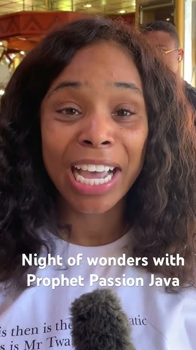 Prophet Passion Java’s night of wonders gather momentum - YouTube