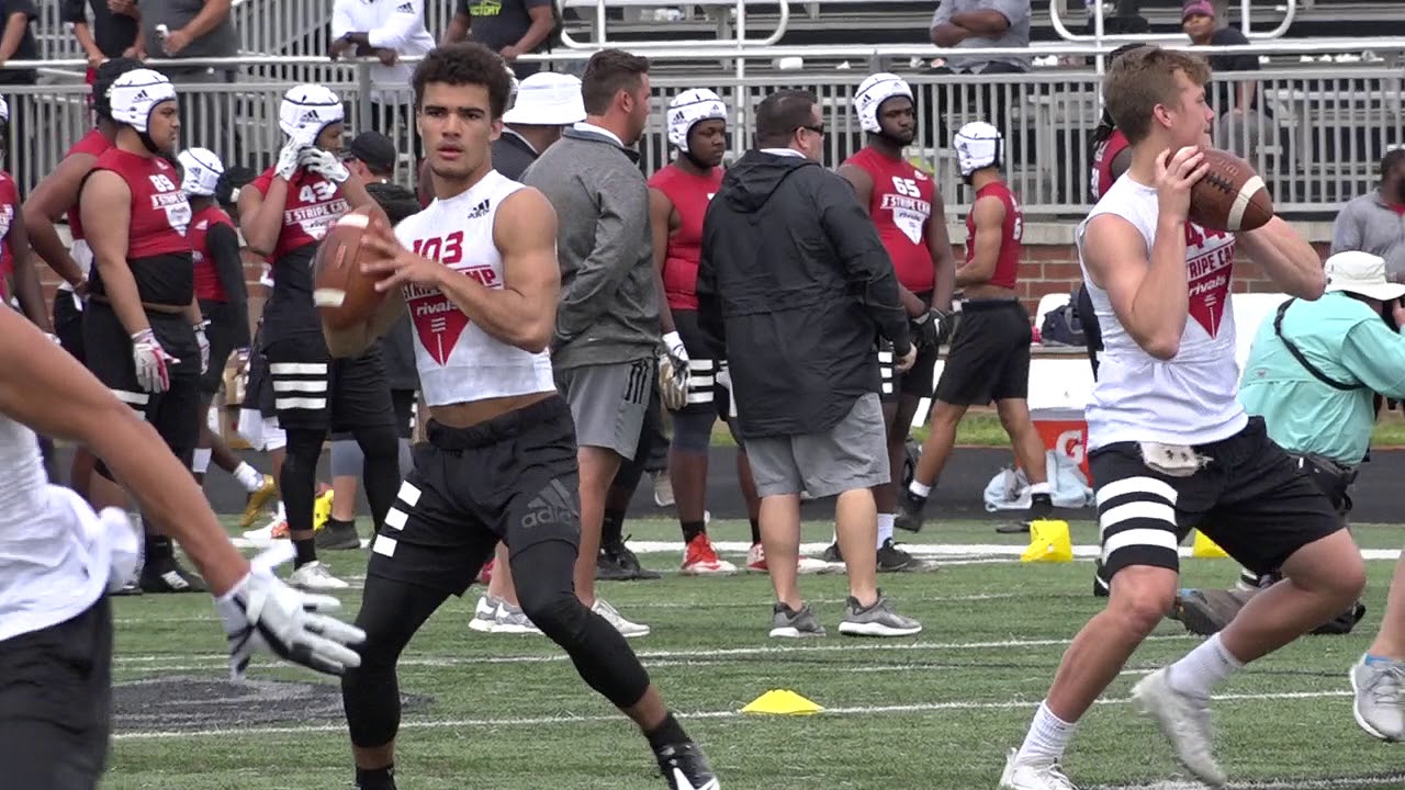 Miles Thompson Highlights #103 Rivals Camp Series Charlotte 2018 - YouTube