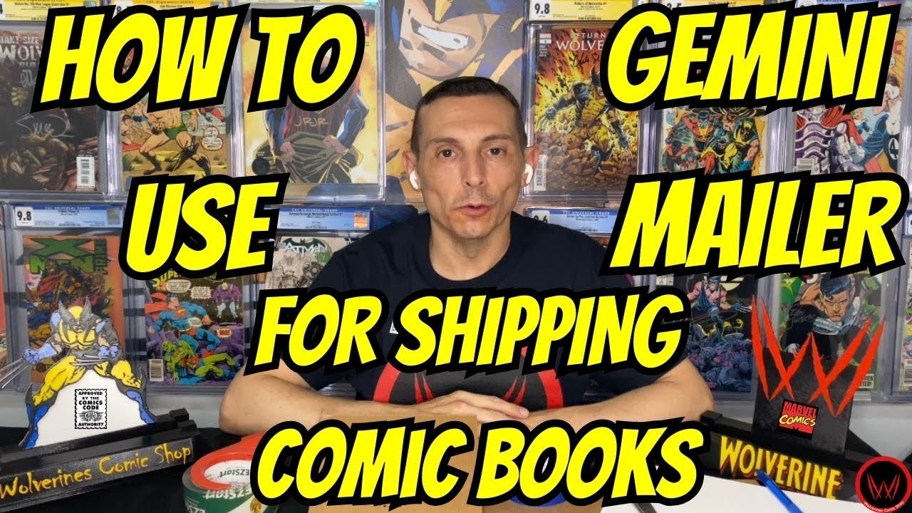 How To Ship Comic Books Safely | Comic Book Protection Guide - YouTube