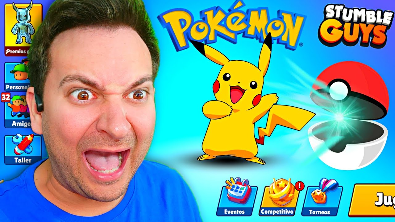 🔥 Pokémon en STUMBLE GUYS!! Próxima Colaboración! 😲 - YouTube
