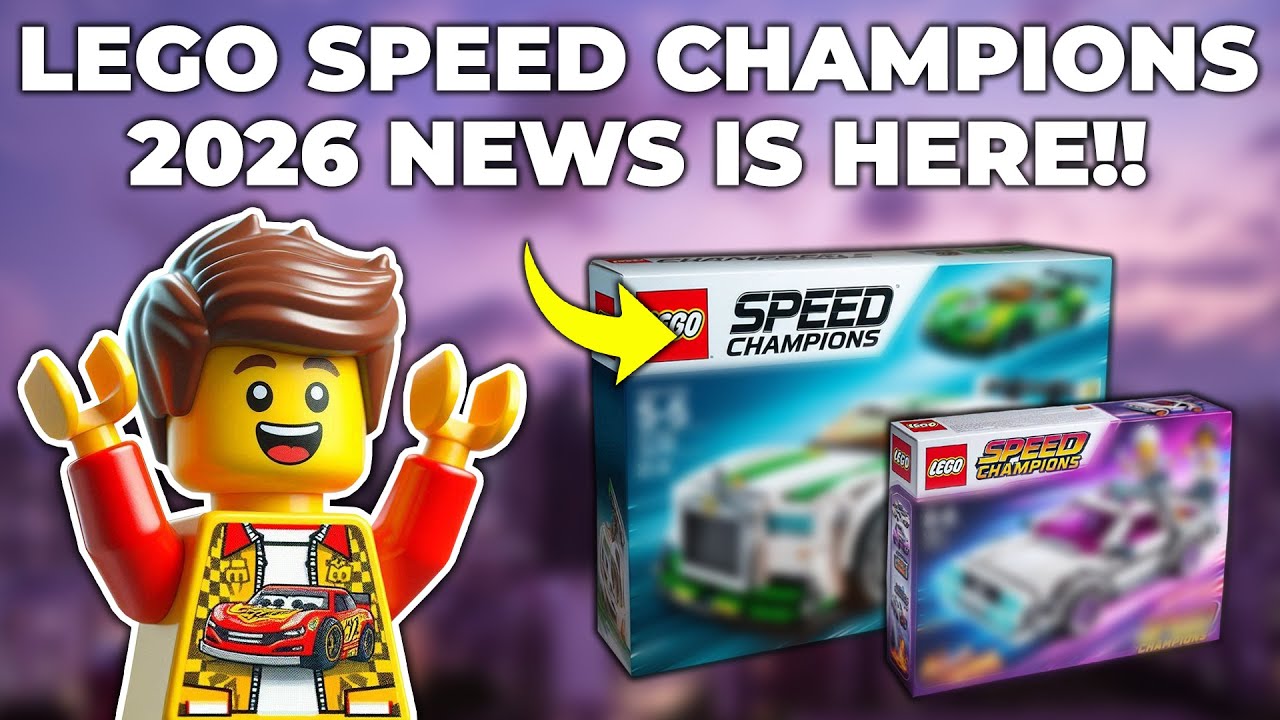 LEGO Speed Champions 2026 NEWS Is ALREADY Here! - YouTube