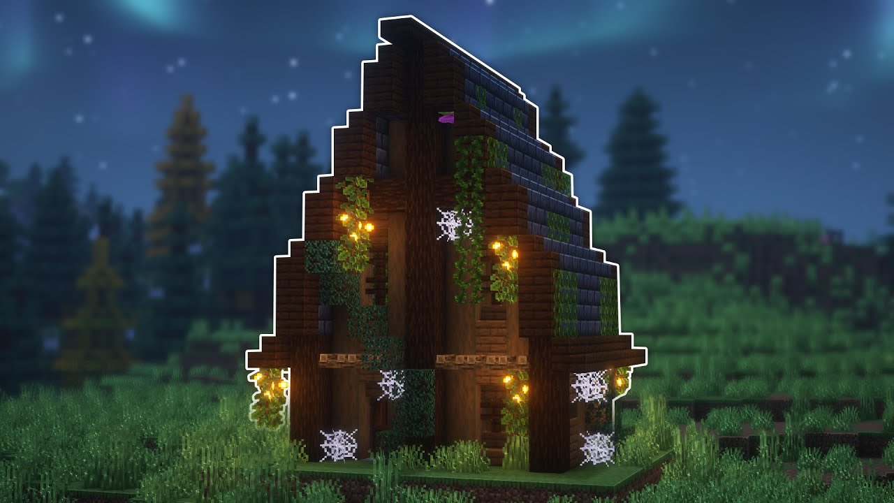 How to Build an Abandoned House | Minecraft Build Tutorial #16 - YouTube