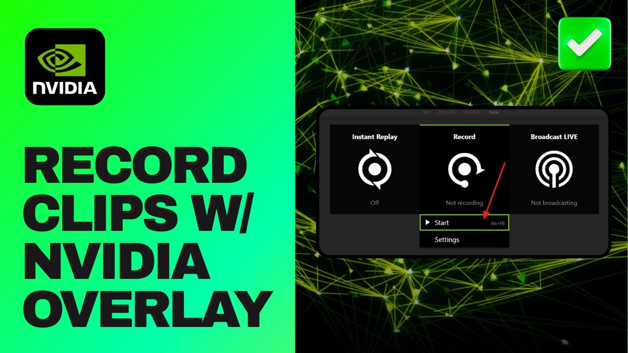 [Easy Guide] Record Clips Using NVIDIA Overlay in Windows 11 - YouTube