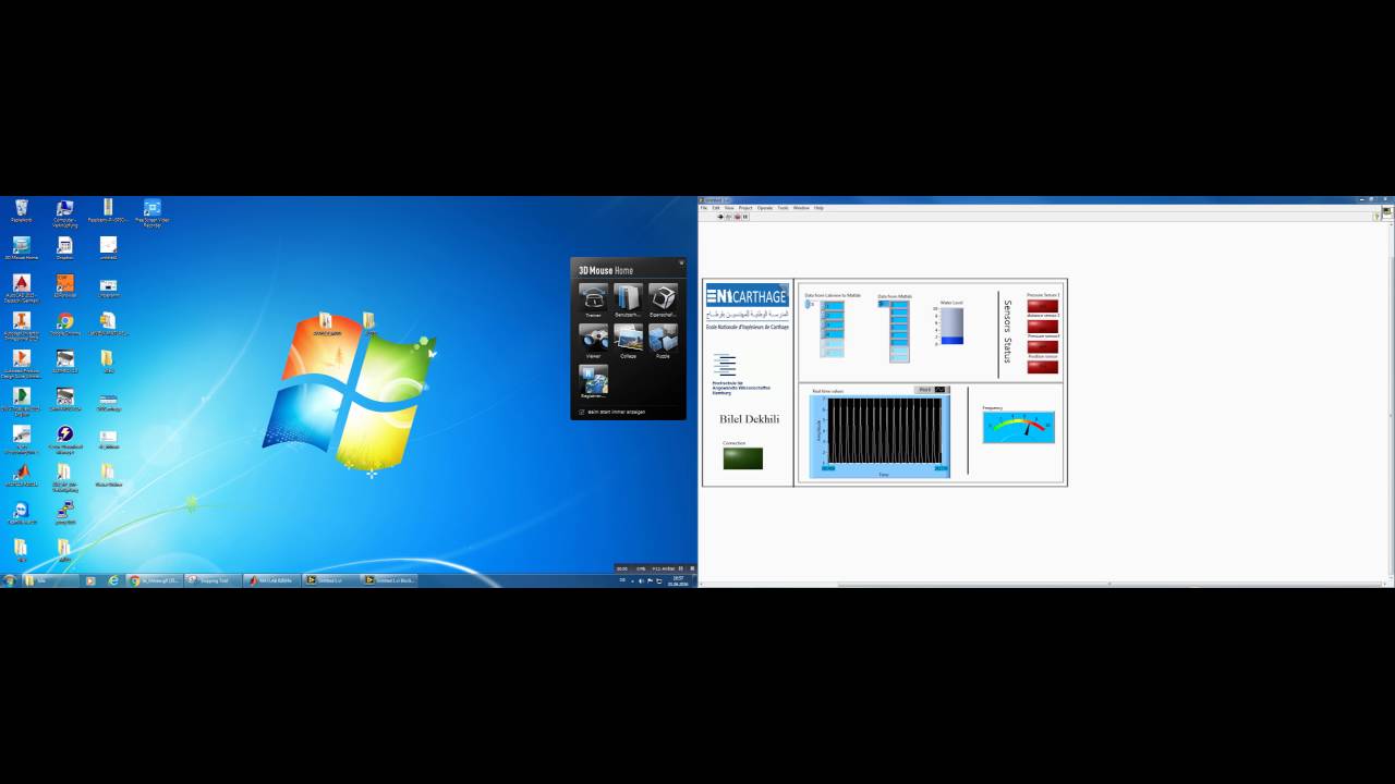 Matlab -Labview via TCP/IP - YouTube