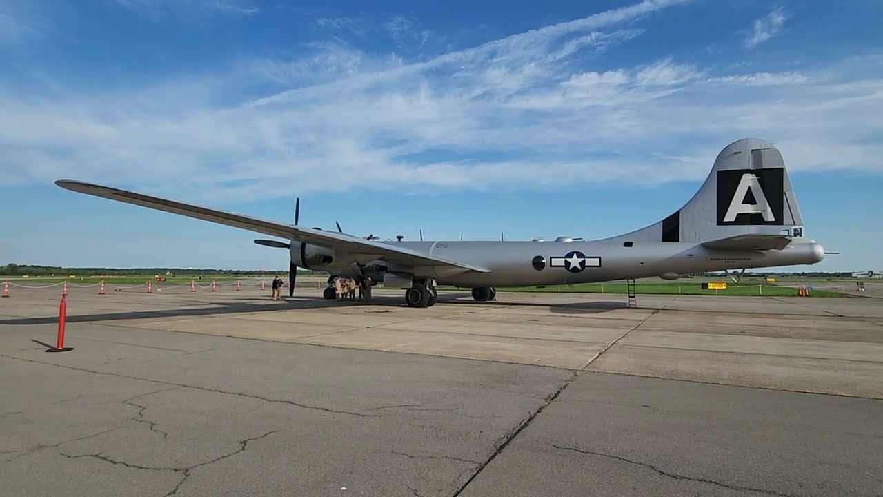 B-29 Superfortress "FIFI", CAF B-24 "Diamond Lil" and other WWII era ...