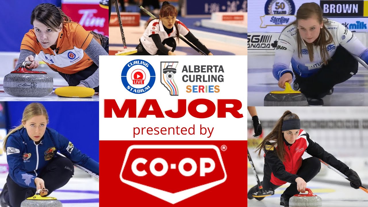 Clancy Grandy vs. Kristie Moore - Draw 1 - Curling Stadium Alberta ...