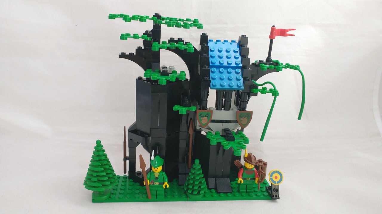 Recenzja - LEGO Castle 6054 Forestmen Hideout - YouTube