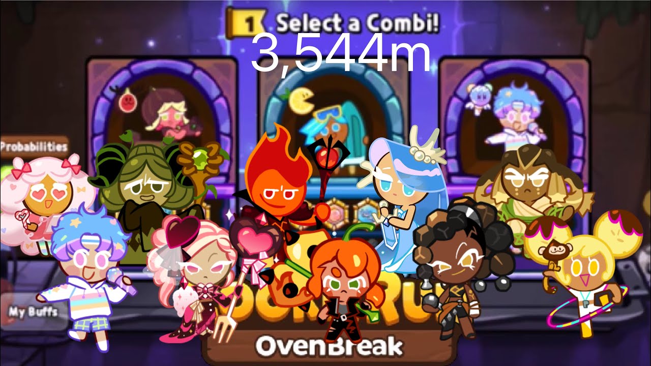 Breakout random challenge #1 cookie run oven break - YouTube