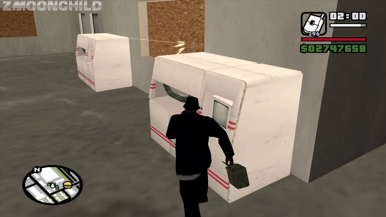GTA San Andreas - You've had your Chips - using Satchel Charges ...