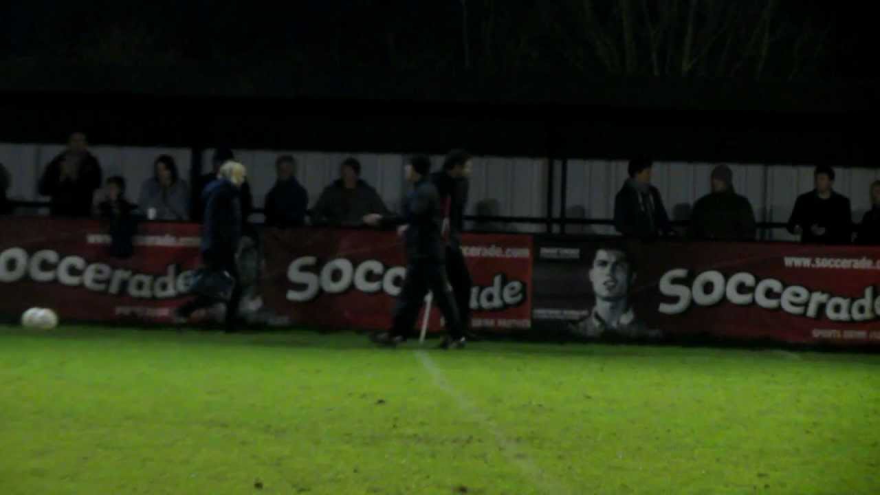 HUNTS SENIOR CUP SEMI FINAL HUNTINGDON TOWN VS ST IVES TOWN 5/1/13 ...