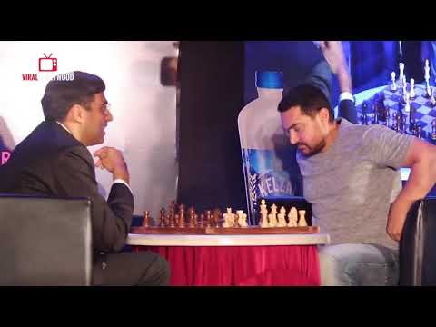 Aamir Khan Satranç Dünya Şampiyonu Anand 'a Karşı