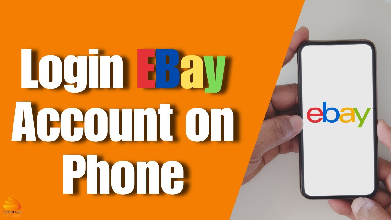 How to Login EBay Account on Phone | Sign In Ebay Tutorial - YouTube