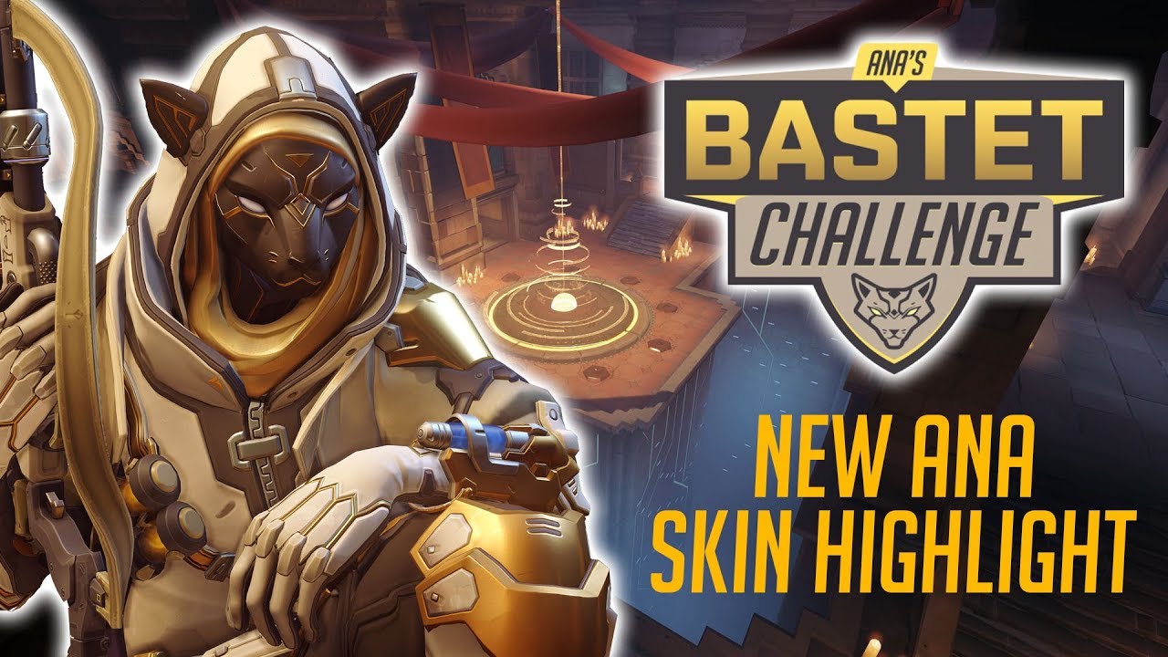 BASTET ANA CHALLENGE! | Overwatch Event | Ana Highlight - YouTube