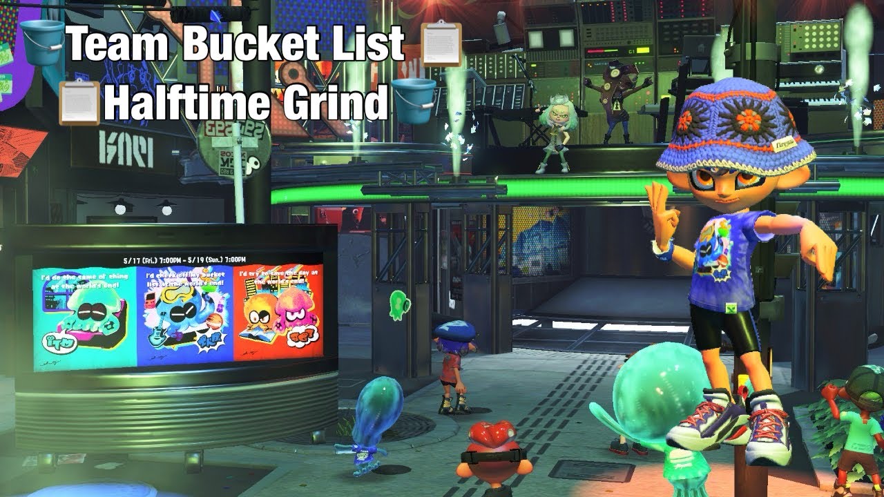 Halftime Grind for Team Bucket List!! - YouTube