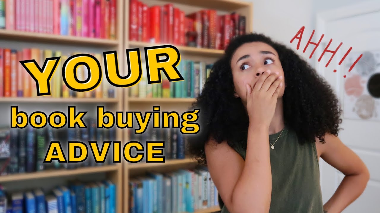 Your Book Buying Advice + how to stop buying books *REAL TIPS* - YouTube