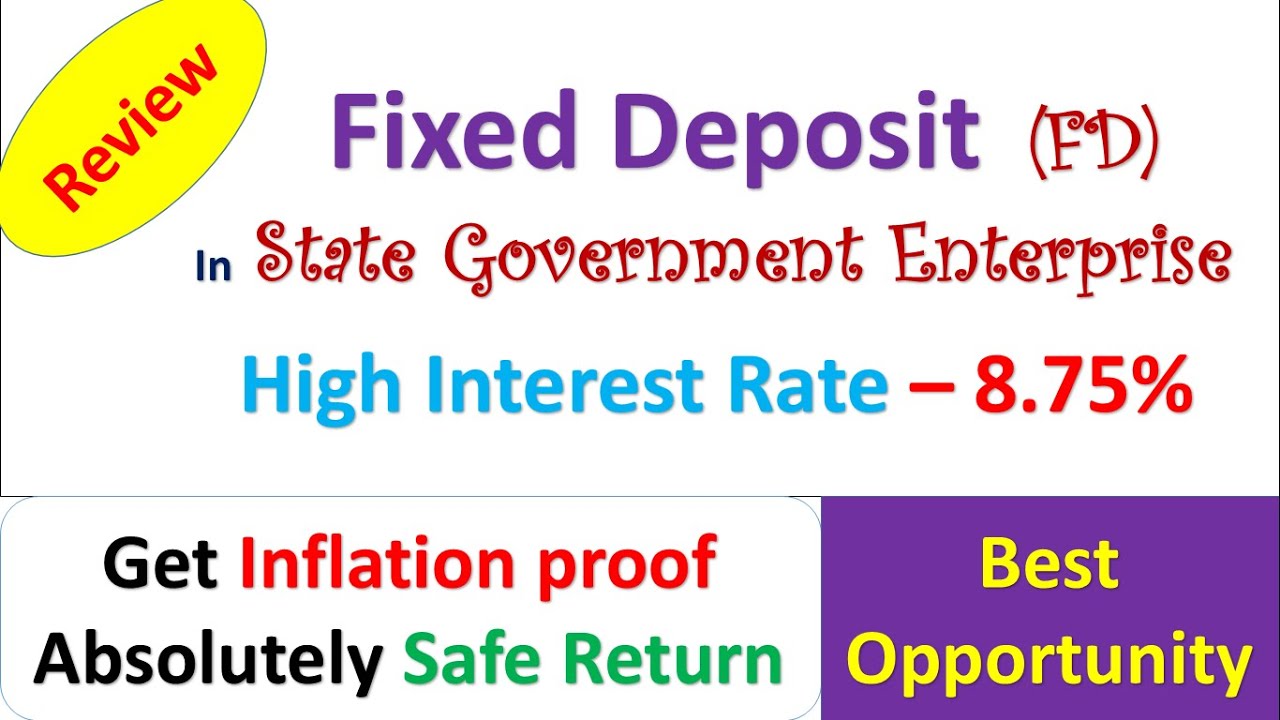 (Fixed Deposit) FD with High interest Rate | Absolutely Safe | TNPFC ...