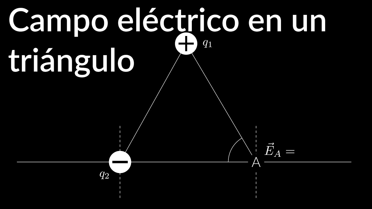 Campo eléctrico en un triángulo - YouTube
