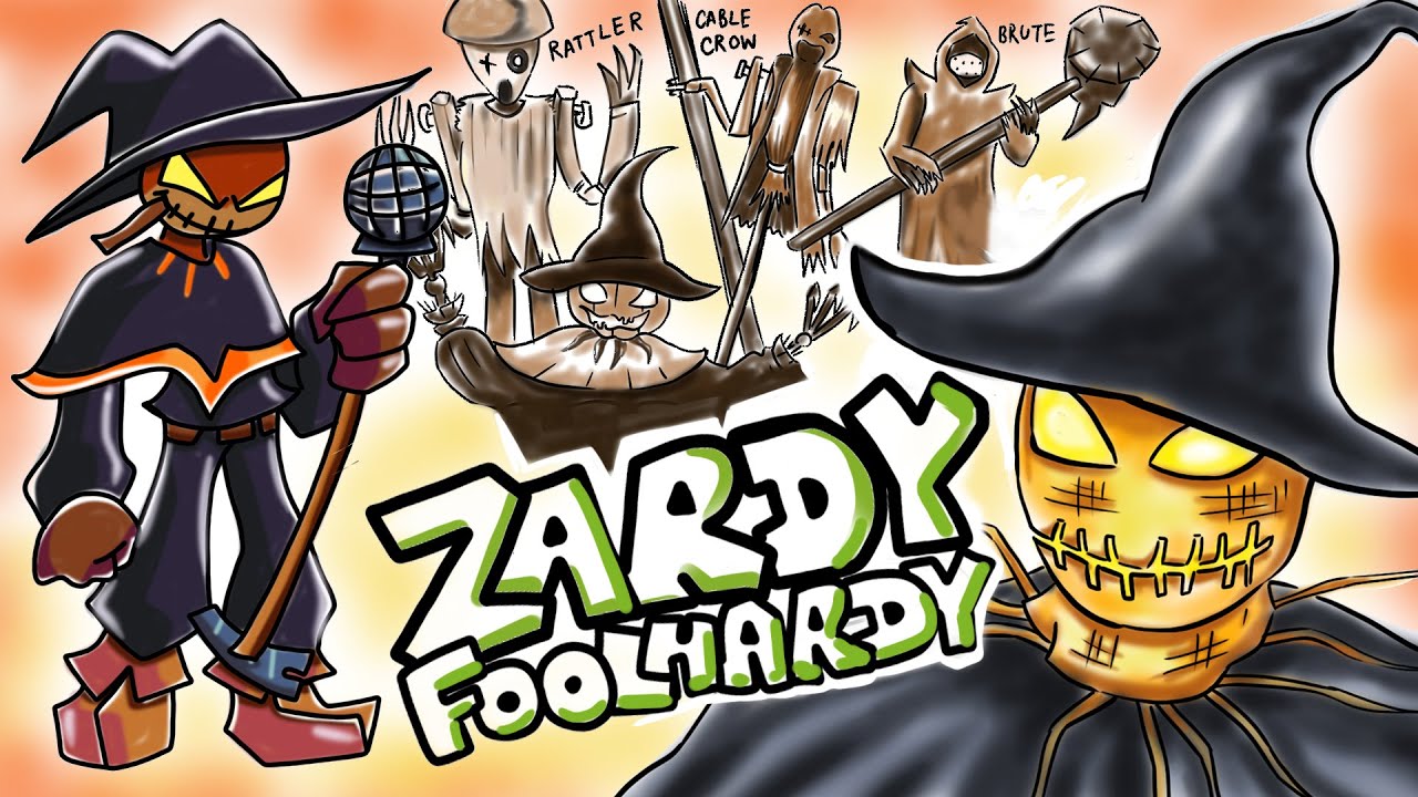 Friday Night Funkin' - V.S. Zardy!! l Mod - Zardy Foolhardy!! l FNF ...