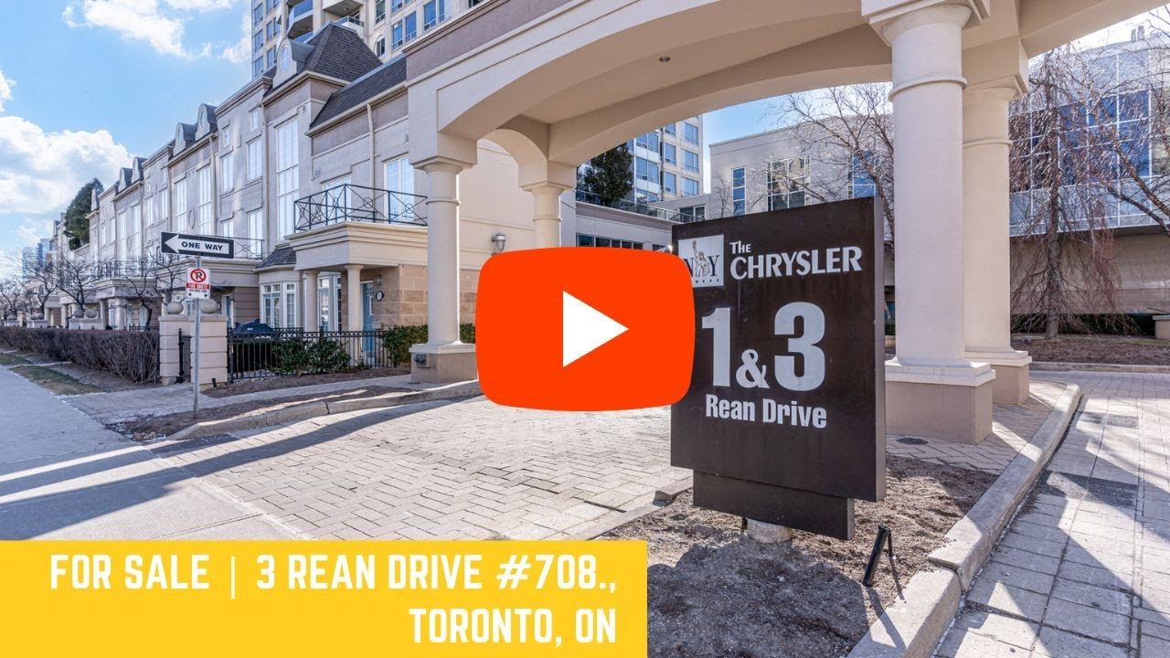 708 - 3 Rean Drive, Toronto - YouTube