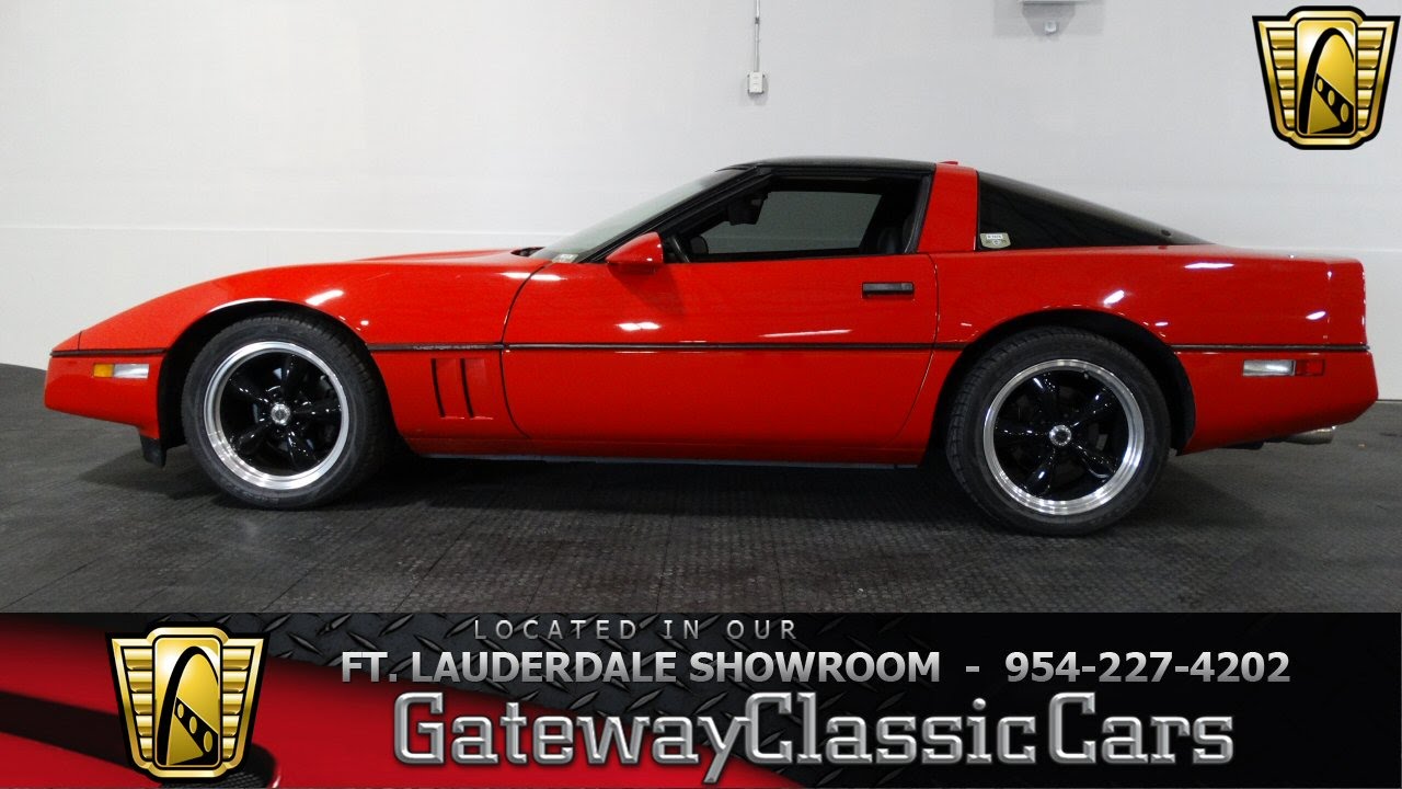 #185 FTL - 1986 Chevrolet Corvette 5.7 V8 TPI OHV Automatic - YouTube