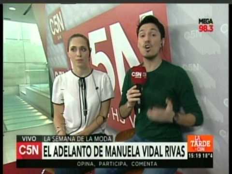 C5N - Moda: Adelanto de la semana de lamoda de Manuela Vidal Rivas - YouTube