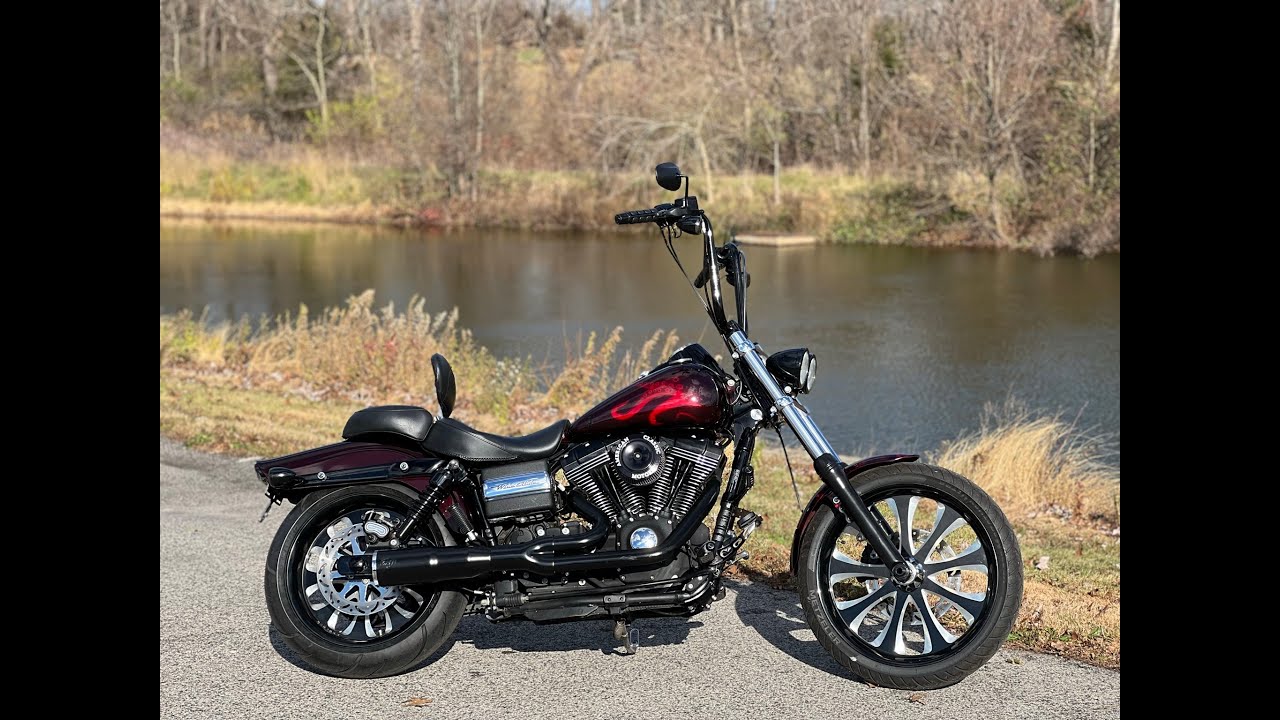 2013 Harley-Davidson Dyna Fat Bob FXDF-103" Wide Glide Kit Low Miles ...