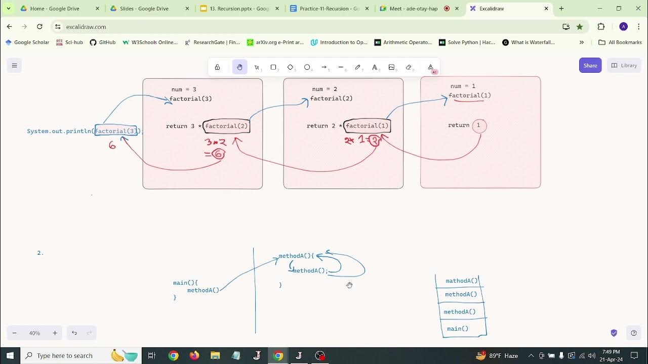 CSE110|Recursion Practice - YouTube