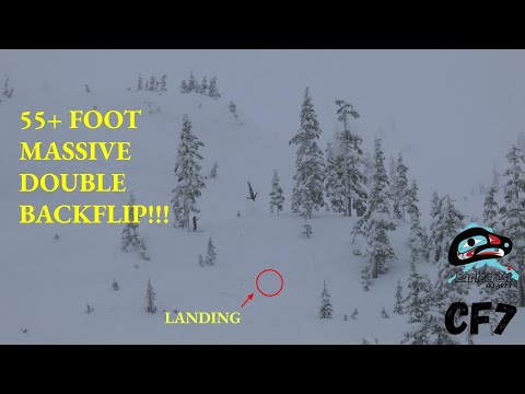 MASSIVE DOUBLE BACKFLIP INBOUNDS IN ALASKA!!! - YouTube