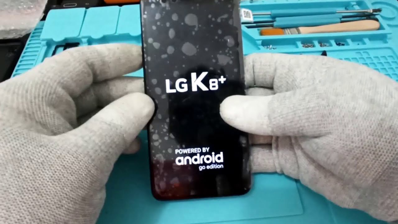 Como trocar a tela do LG K8 PLUS LMX120 - YouTube