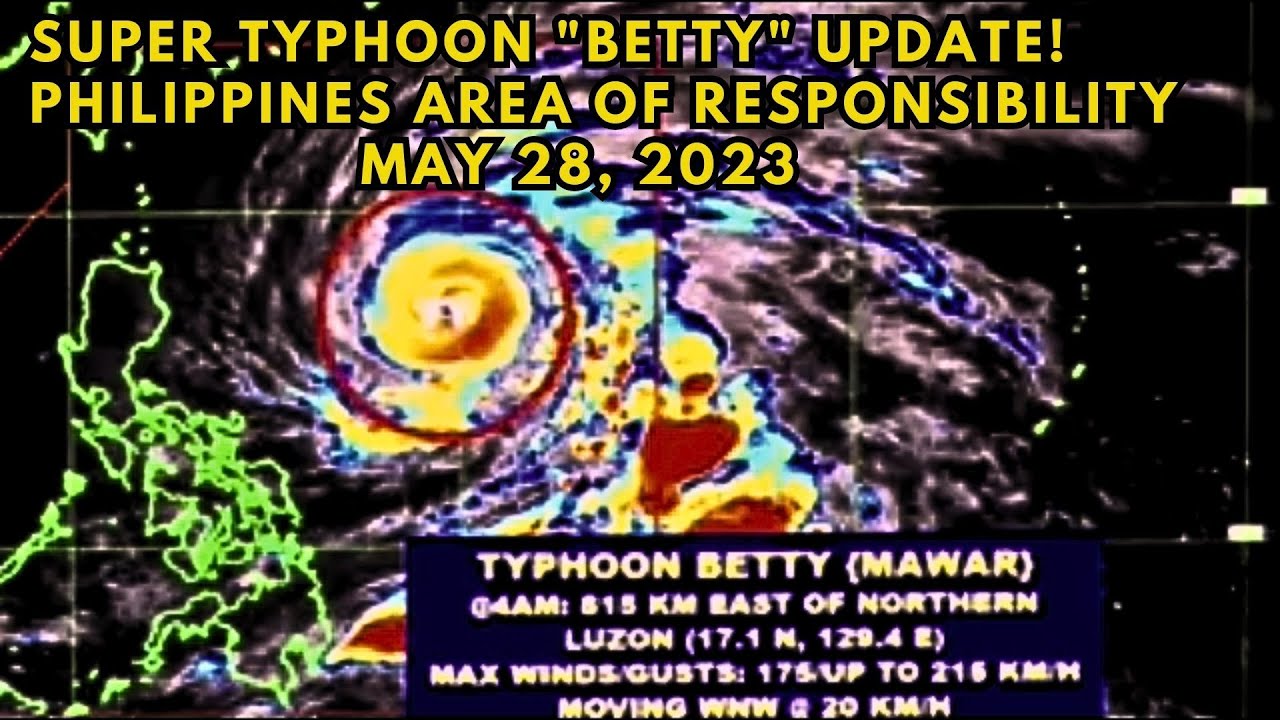 Super Typhoon "Betty" Update! Signal No.1 Idineklara Sa Cagayan at ...