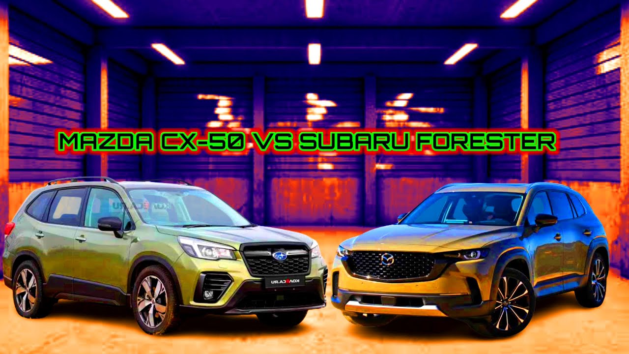 Who Off Roads Better? 2023 Mazda CX 50 VS 2022 Subaru Forester ...