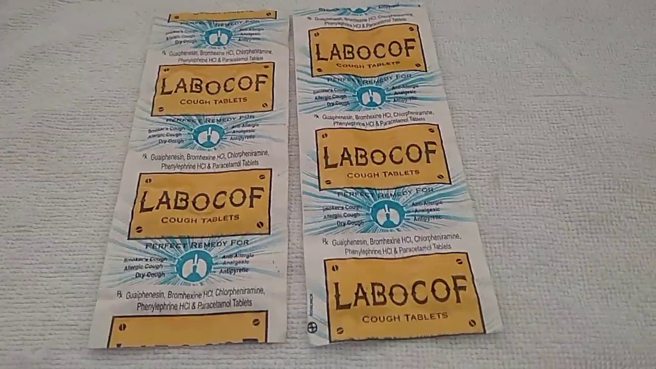 सबसे अच्छा खांसी expectorant गोली | Labocof cough tablet review in ...