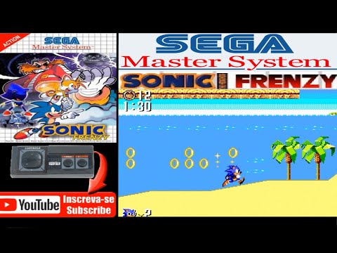 Sonic the Hedgehog Frenzy Hack Fm (master system) - YouTube