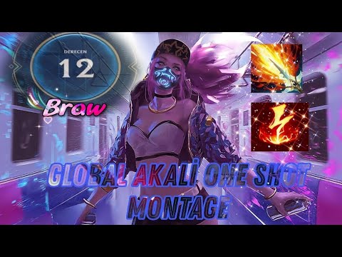 Wild rift global akali electrocute montage S8 - YouTube