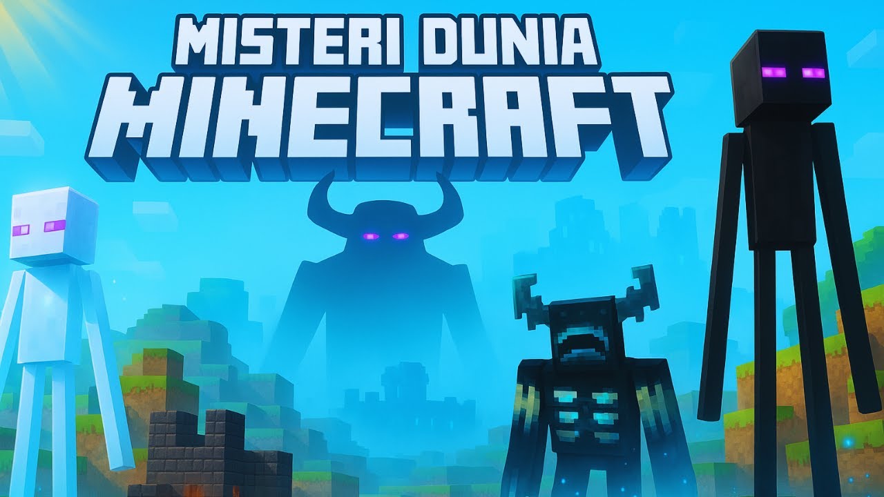 MISTERI DUNIA MINECRAFT! Rahasia Enderman & Dunia Kuno yang Tersembunyi ...