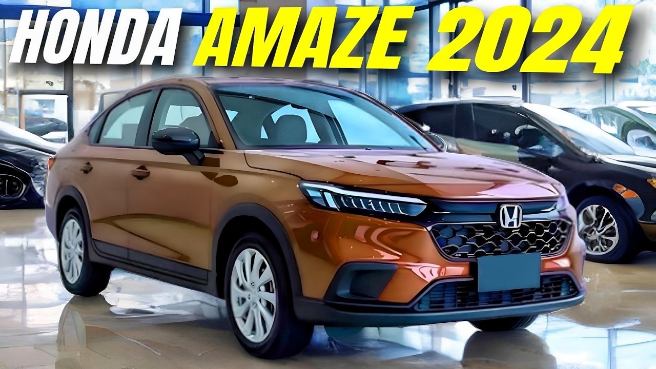 Honda Amaze Facelift 2024 - End of Dzire 2024? | Honda Amaze 2025 ...