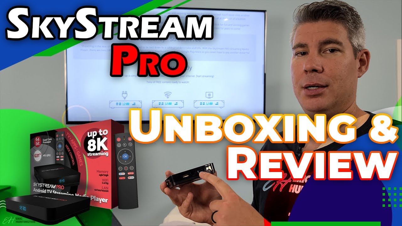 SkyStream Pro Review with Air Remote, Best Streaming Device? - YouTube