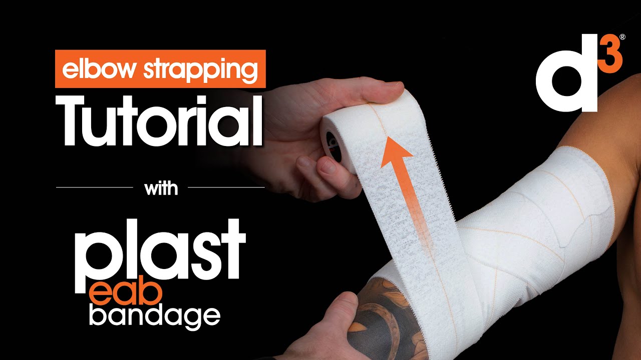 How to Strap Your Elbow - d3 Plast (EAB) Bandage - YouTube