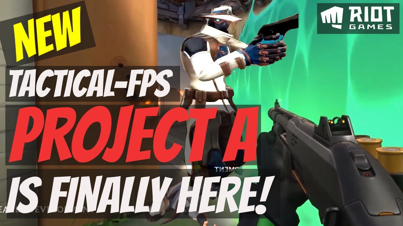 PROJECT A - NEW Tactical First-Person Shooter [FPS] Game by Riot Games ...