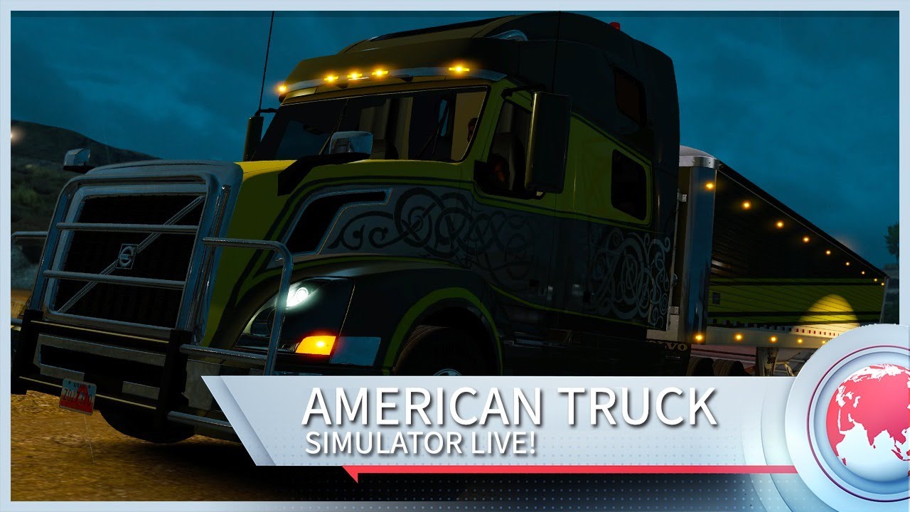 American Truck Simulator Game Play - Live Stream part 2 - YouTube